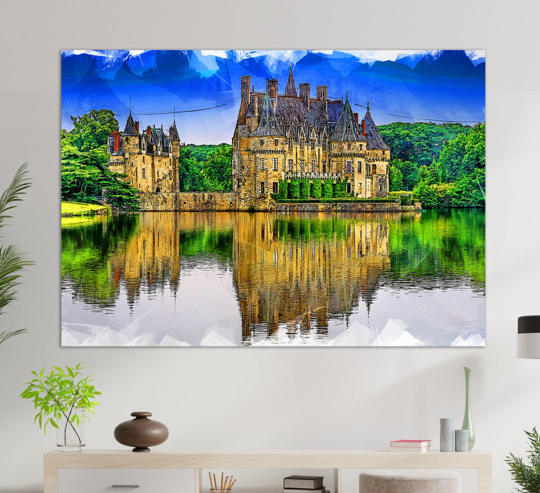 Chateau De La Bretesche Castle, Missillac, France Wall Art, Missillac ...
