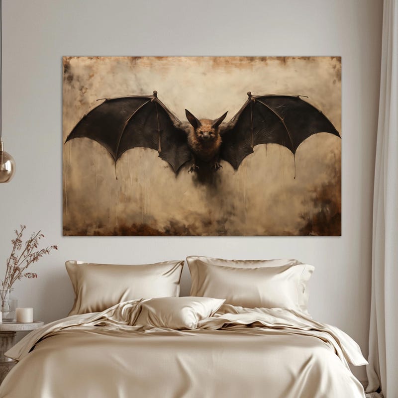 Bat Poster - Etsy