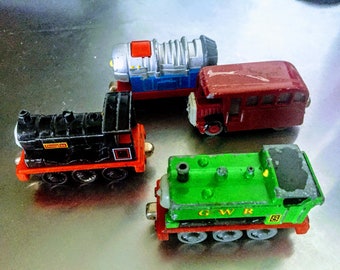 Metal Train Set - Etsy