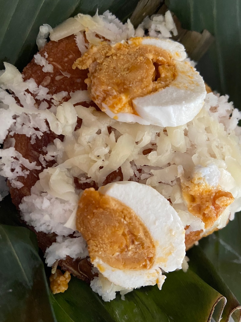1 Dozen Bibingka Rice Galapong - Topped With Salted Egg - Etsy