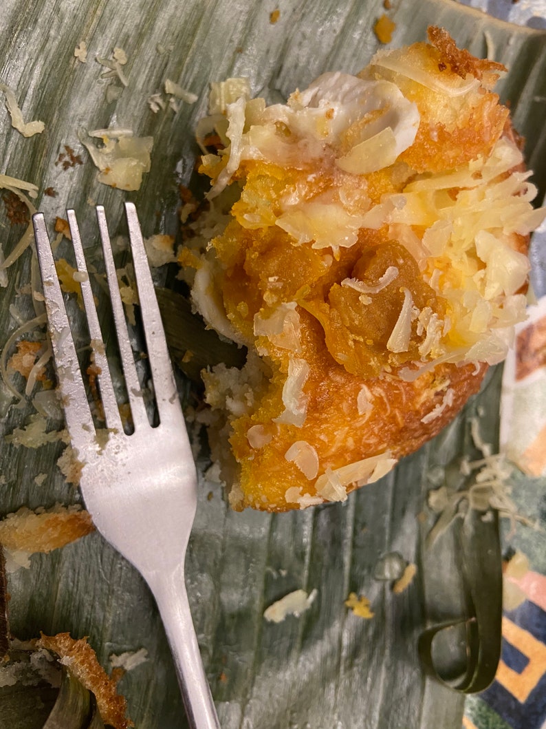 1 Dozen Bibingka Rice Galapong - Topped With Salted Egg - Etsy