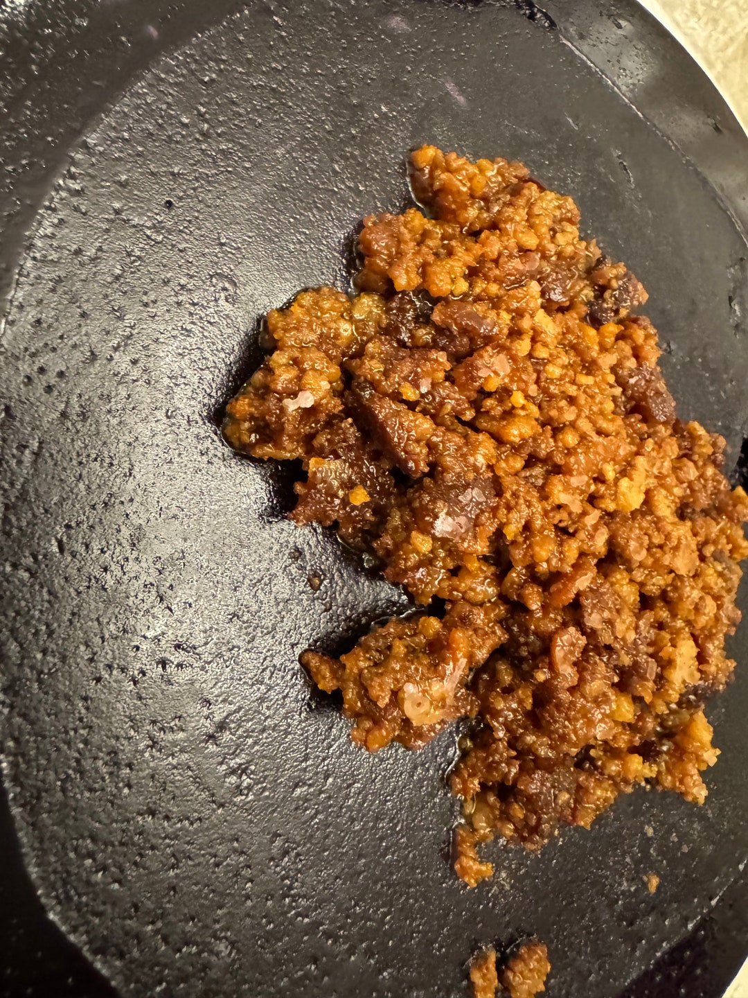 Xtra Small Version Ube Kalamay Lansong 6 Diameter With Latik on Top - Etsy