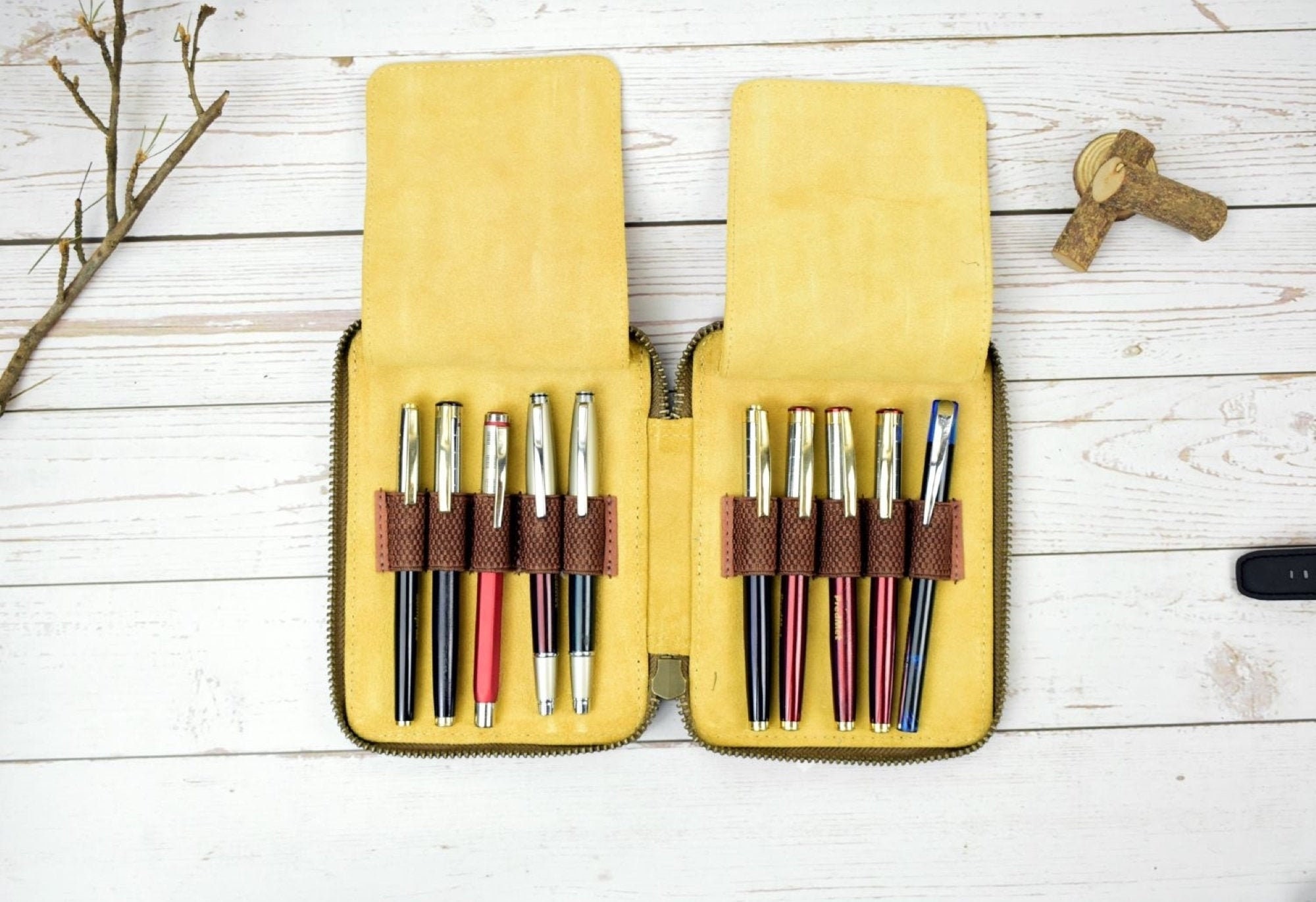 Personalized Pen Case Engraved Pen Case Custom Pen Set Case - Etsy