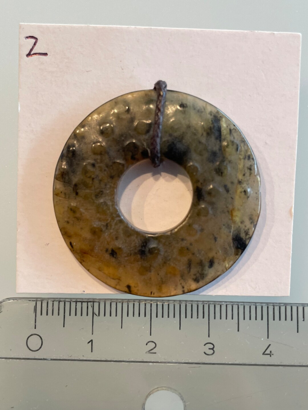 Antique Stone Disc, Tibet - Etsy