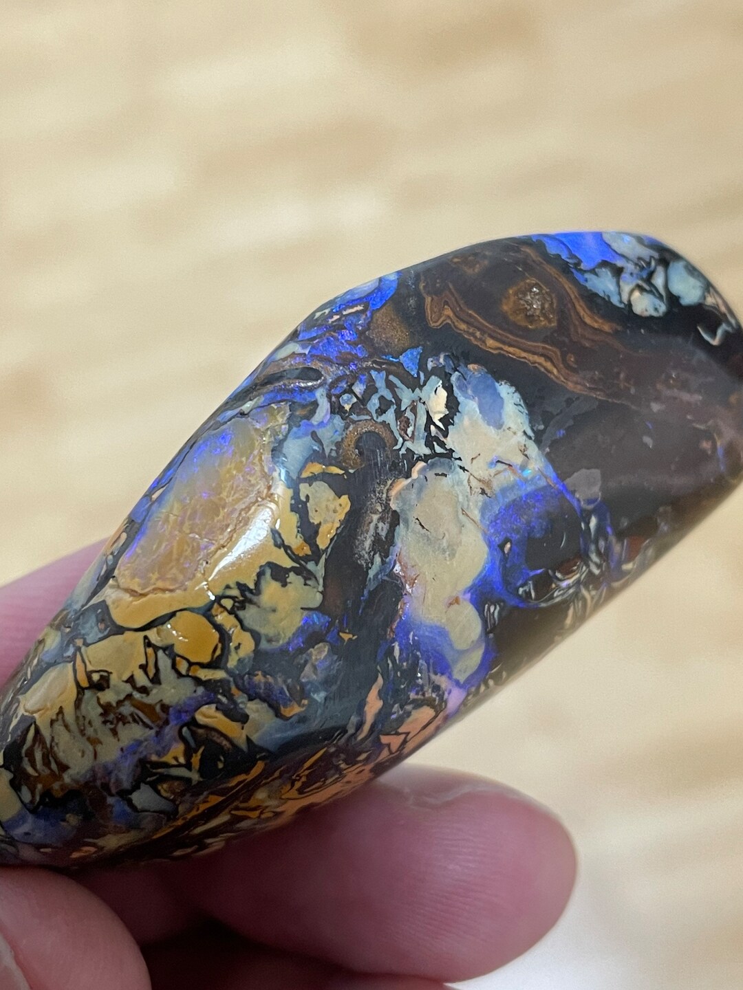 Picturestone Opal Jesus on the Cross - Unique! - Etsy