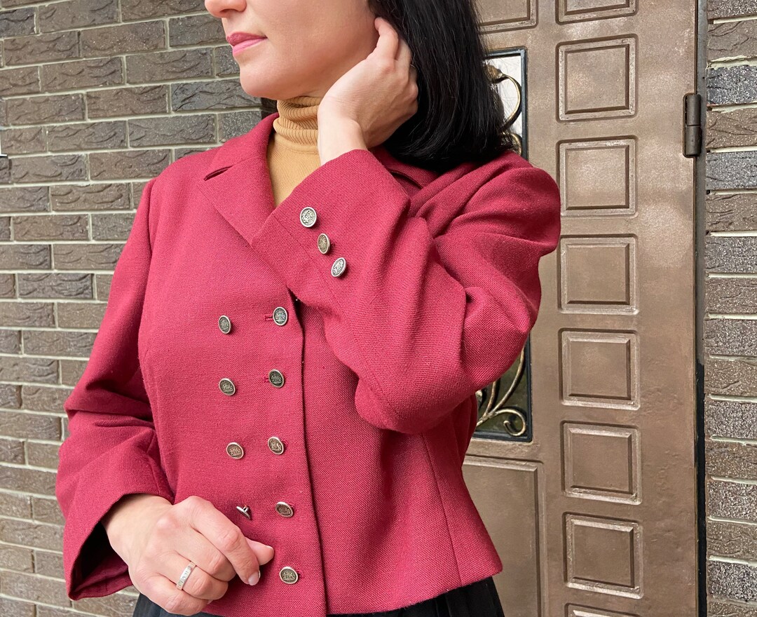 Vintage Blazer , Vintage Austrian Blazer, Womens Traditional Austrian ...