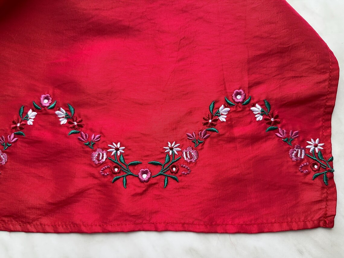 Vintage Dirndl Apron, Austrian Apron, Half Apron, Farmhouse Apron ...