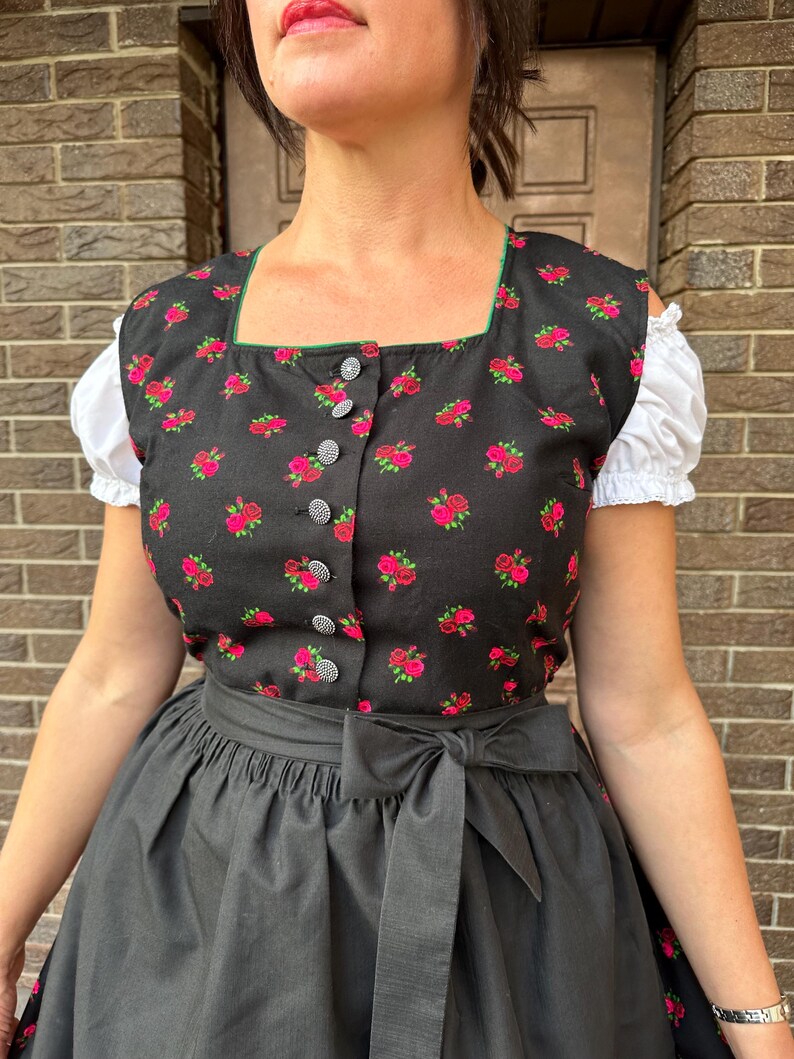 Vintage Austrian Dress, Dirndl Dress, Sarafan,bavarian Dress ...