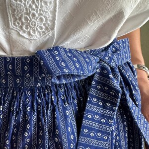 Vintage Dirndl Apron, Austrian Apron, Half Apron, Bavarian Apron ...