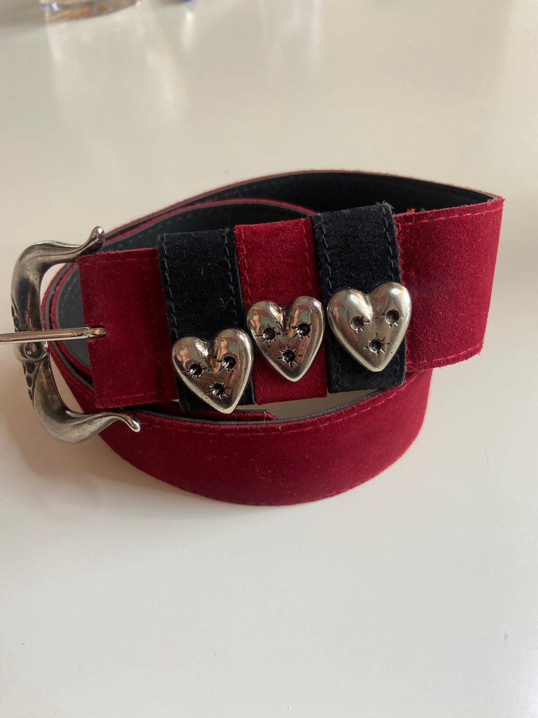 Vintage Belt, Vintage Austrian Belt, Echt Leder Belt, Folklore Belt ...