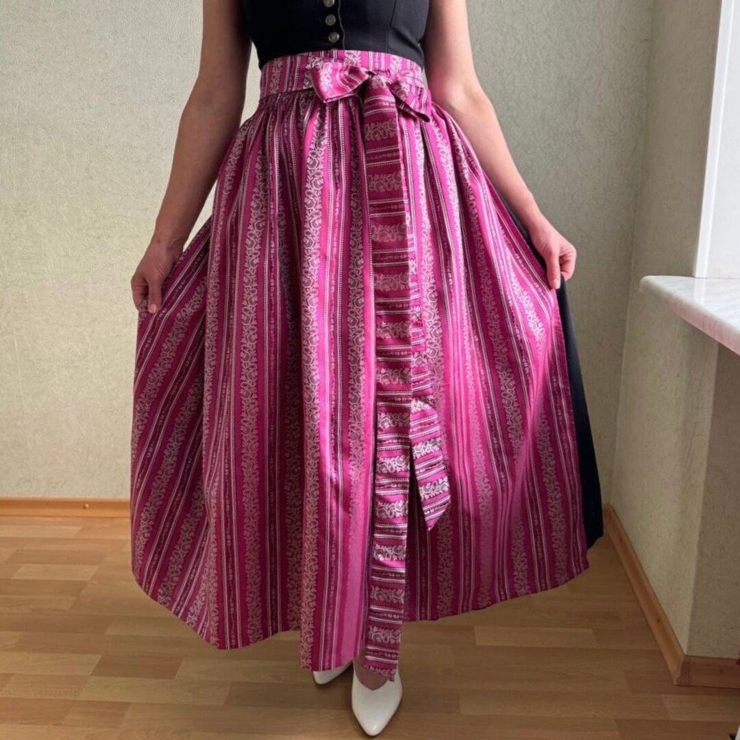 Vintage Dirndl Apron, Half Austrian Apron, Farmhouse Apron - Etsy