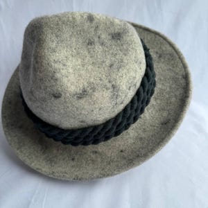 Vintage Felt Hat, Oktoberfest Austrian Hat, German Bavarian Folk Hat ...