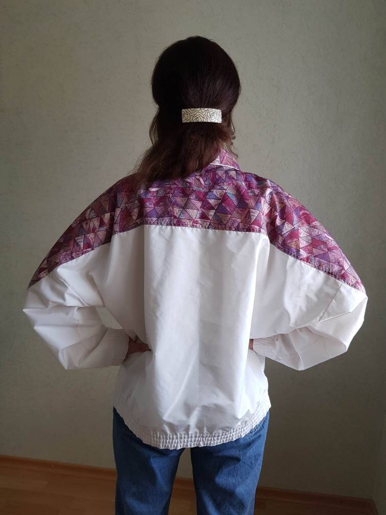 Vintage 80's Windbreaker Vintage Jacket 1990s Fashion - Etsy