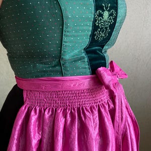 Vintage Dirndl Apron, Austrian Apron, Half Apron, Bavarian Apron ...