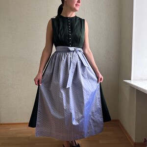 Vintage Dirndl Apron, Austrian Apron, Half Apron, Farmhouse Apron ...