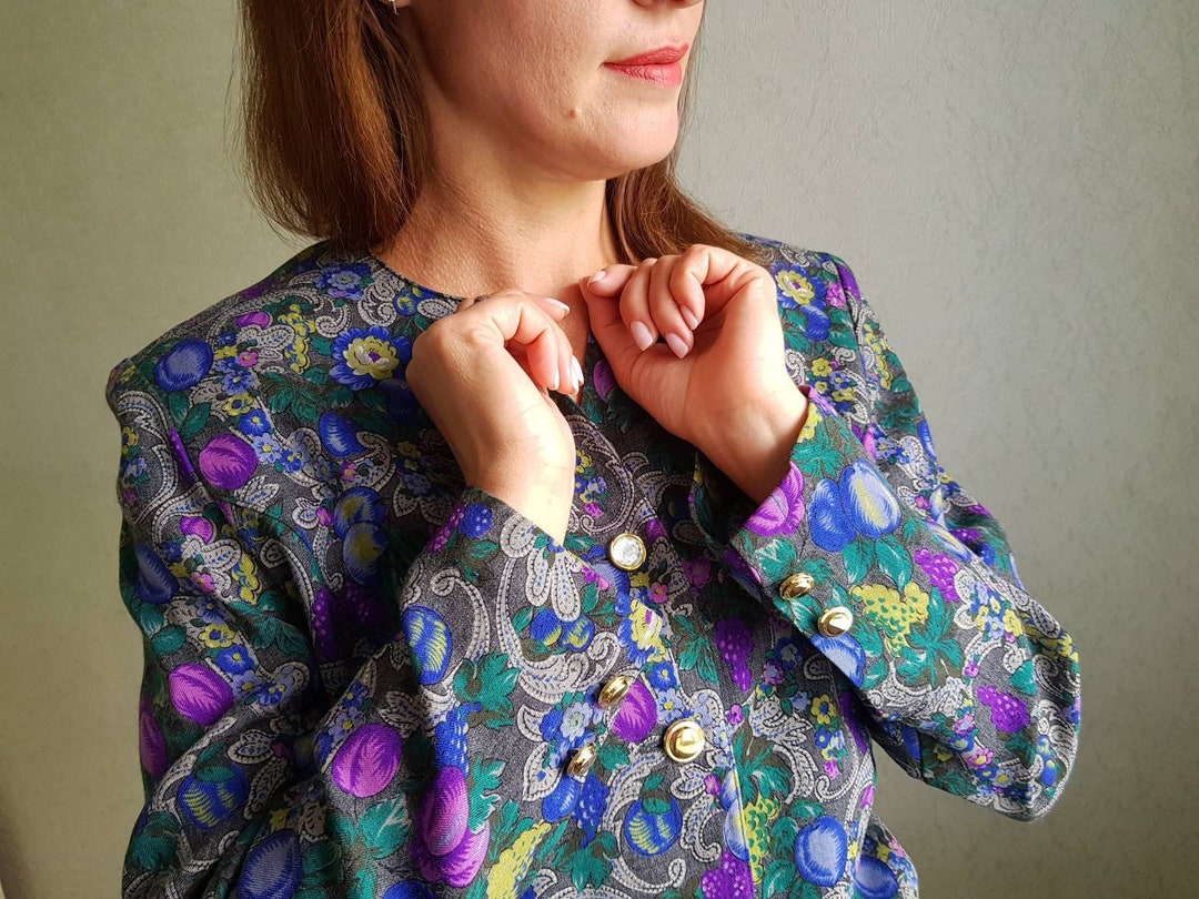 Vintage Jacket, Vintage Blazer , Size Medium - Etsy