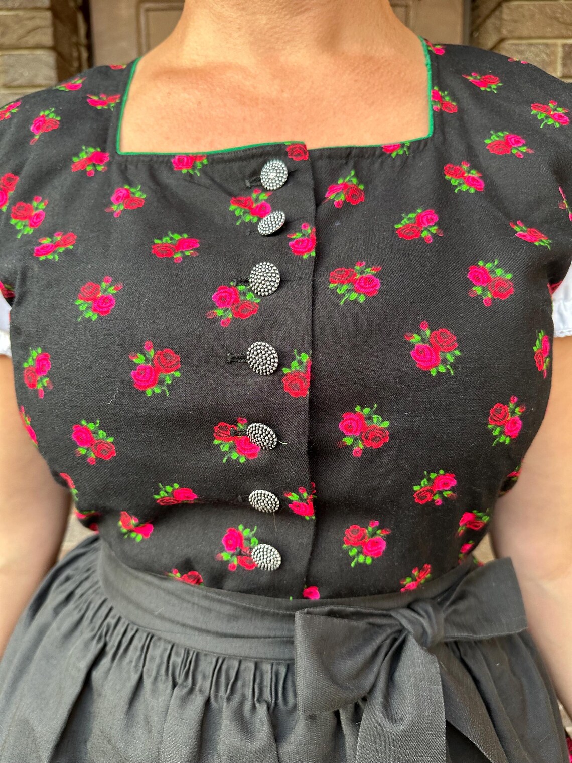 Vintage Austrian Dress, Dirndl Dress, Sarafan,bavarian Dress ...