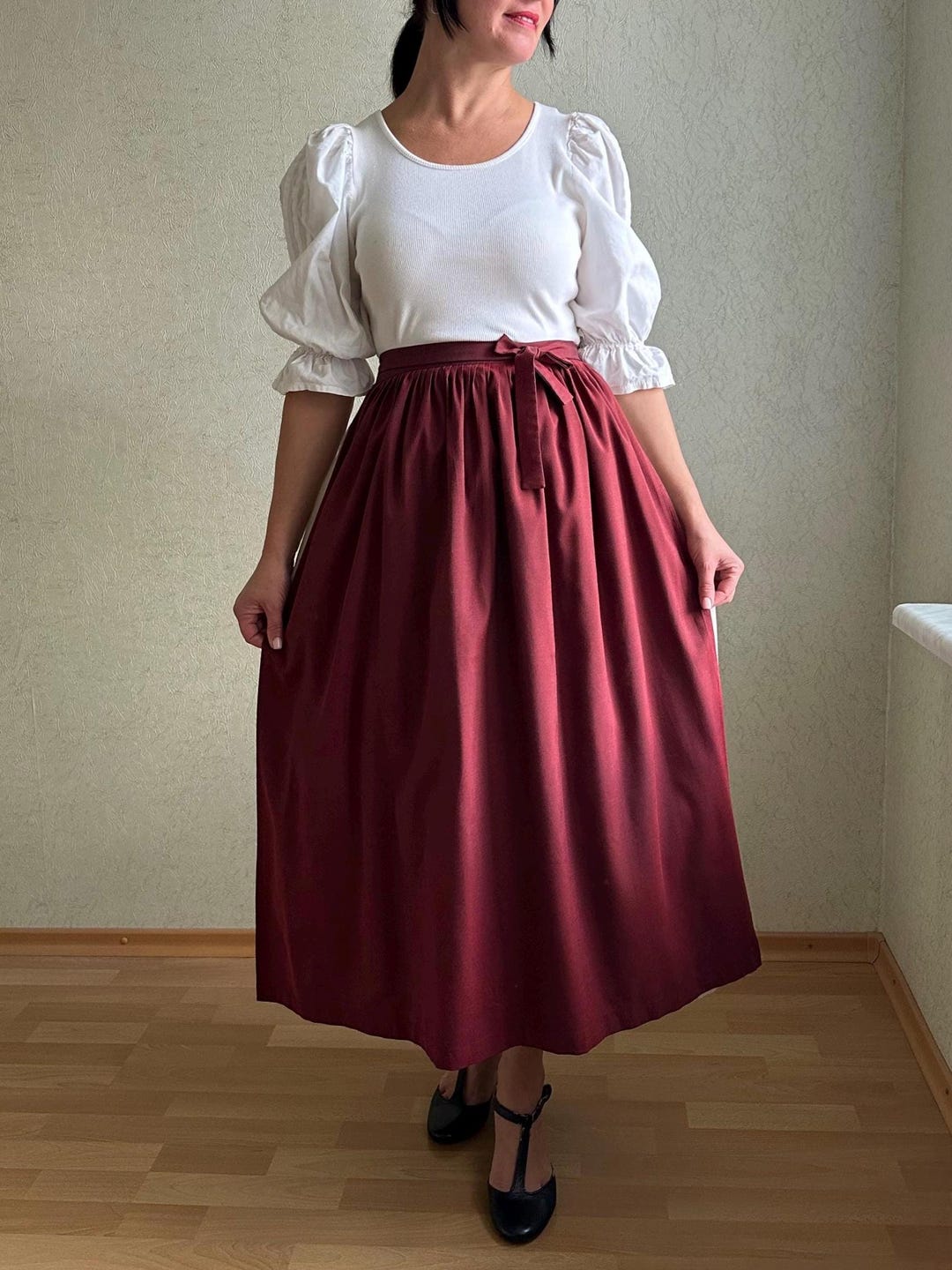 Vintage Dirndl Apron, Austrian Apron, Half Apron, Bavarian Apron ...