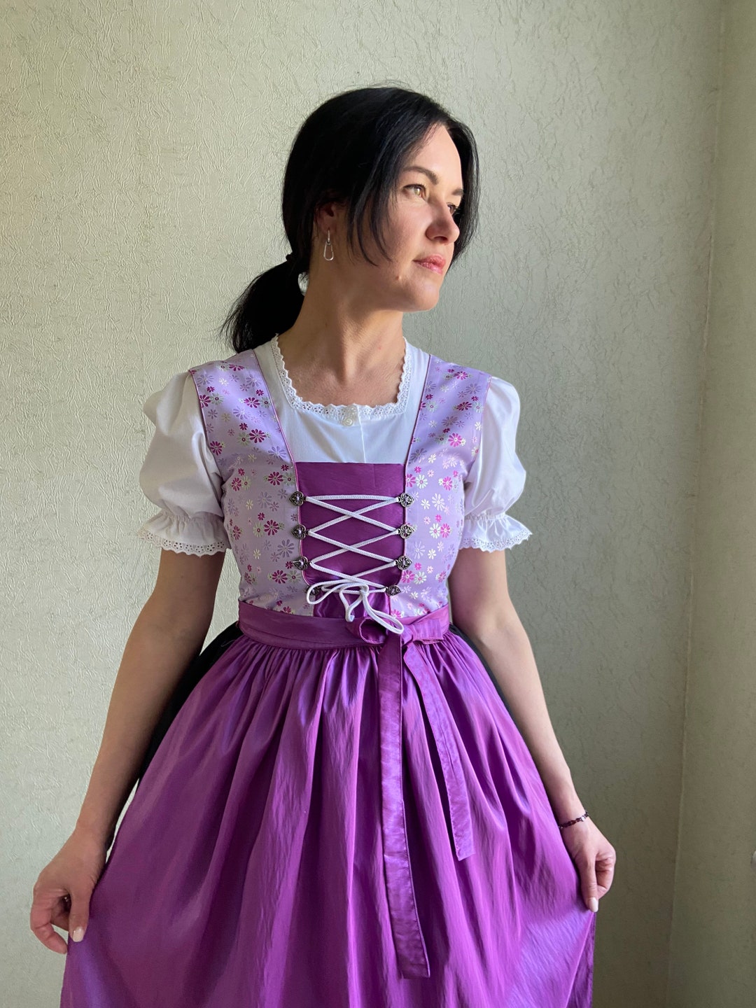 Vintage Austrian Dress, Dirndl Dress, Sarafan,bavarian Dress ...
