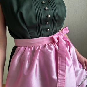 Vintage Dirndl Apron, Austrian Apron, Half Apron, Bavarian Apron ...