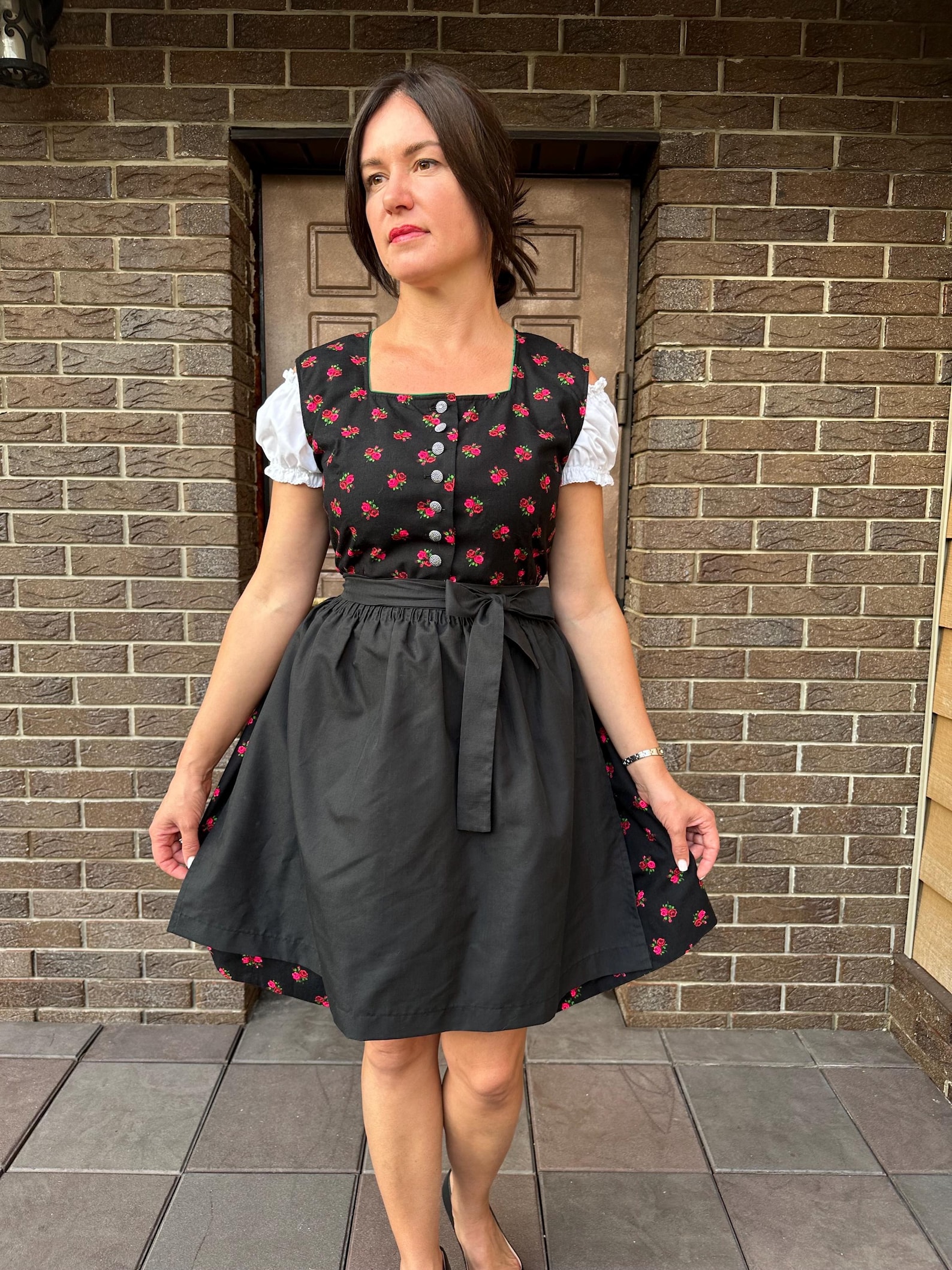 Vintage Austrian Dress, Dirndl Dress, Sarafan,bavarian Dress ...