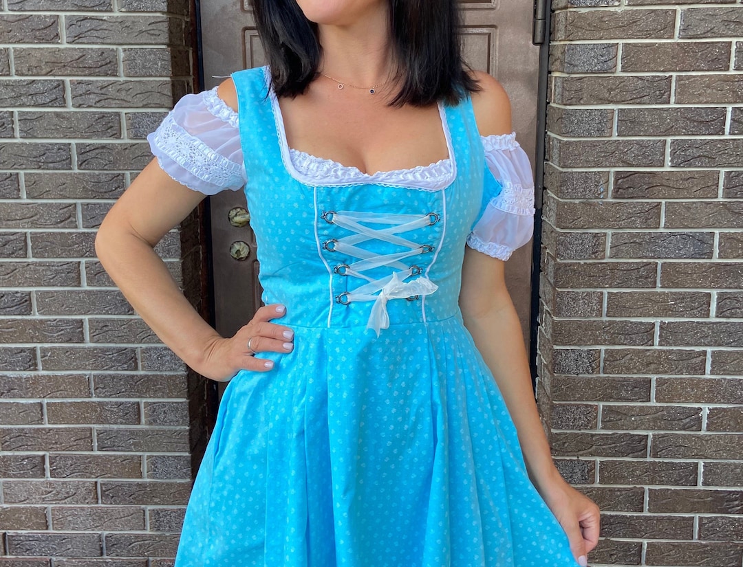 Vintage Austrian Dress, Dirndl Dress, Sarafan,bavarian Dress ...