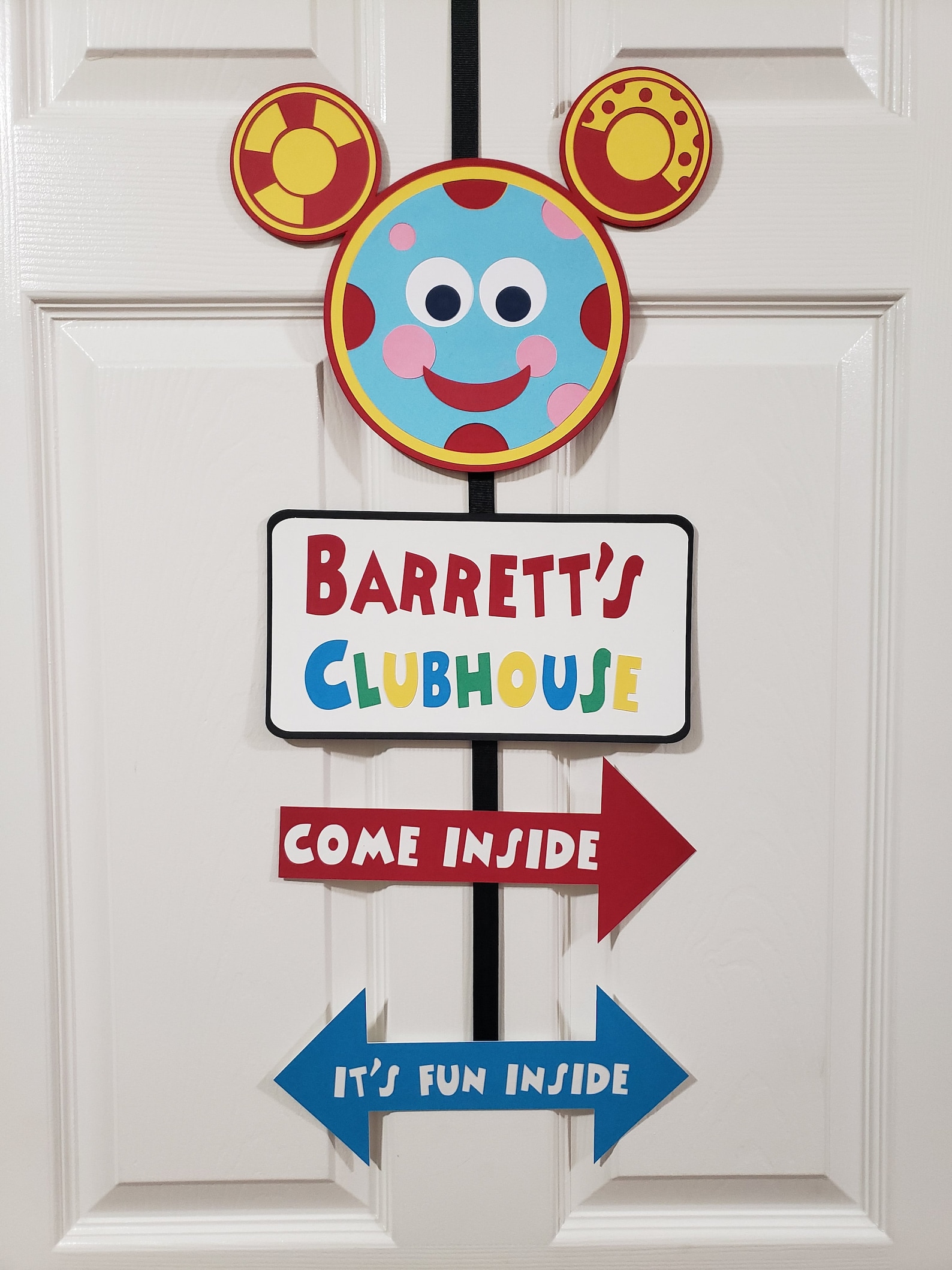 Personalized Mickey Mouse Clubhouse Party Sign - Etsy
