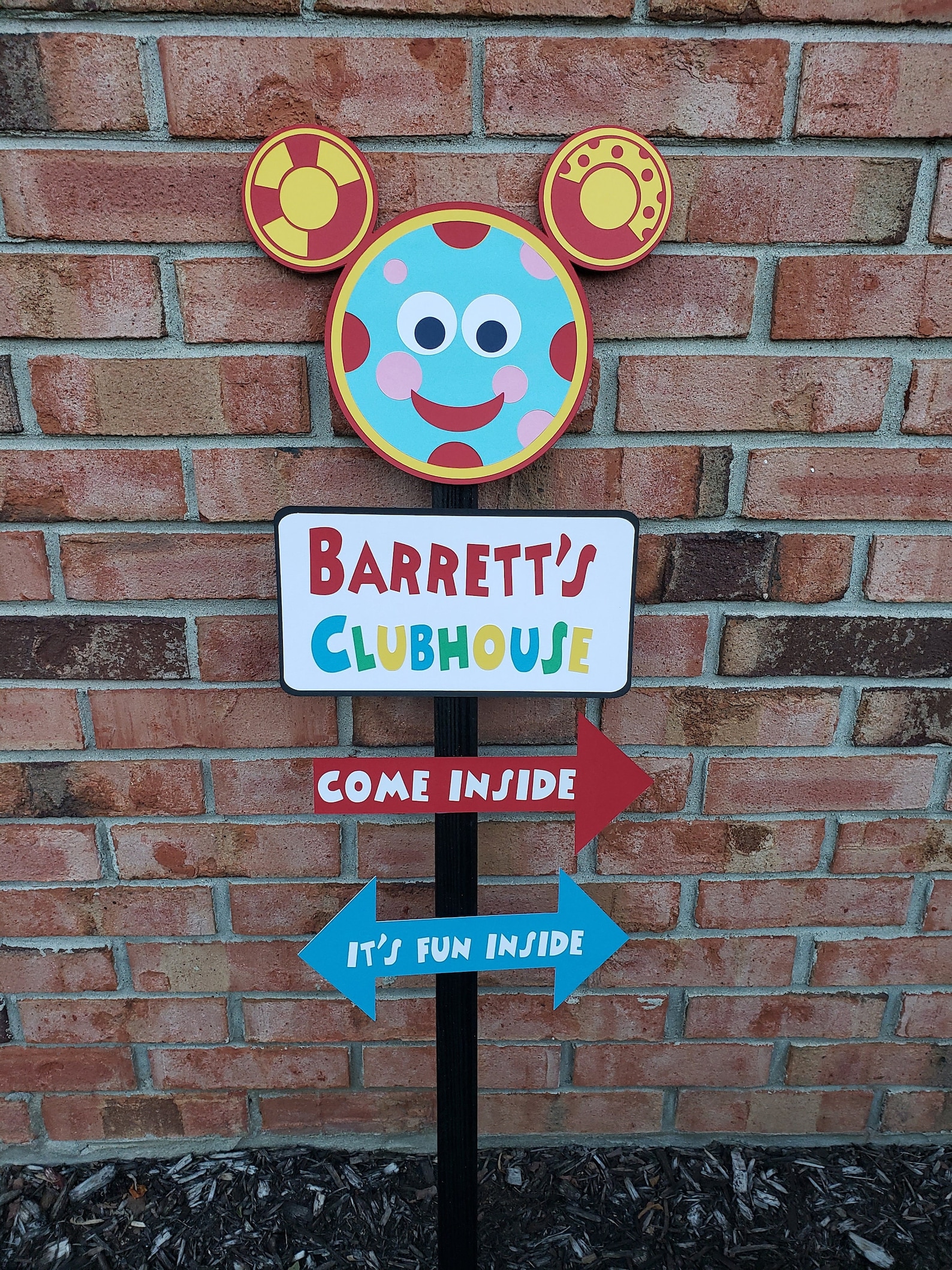 Personalized Mickey Mouse Clubhouse Party Sign - Etsy