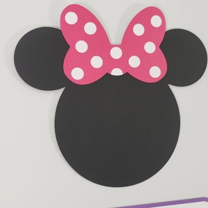 Personalized Minnie Mouse Bowtique Party Sign - Etsy