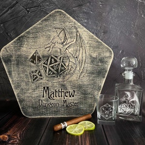 Dnd Dungeon Master Whiskey Бокалы Подарочные Dnd Подарок Для Него ...
