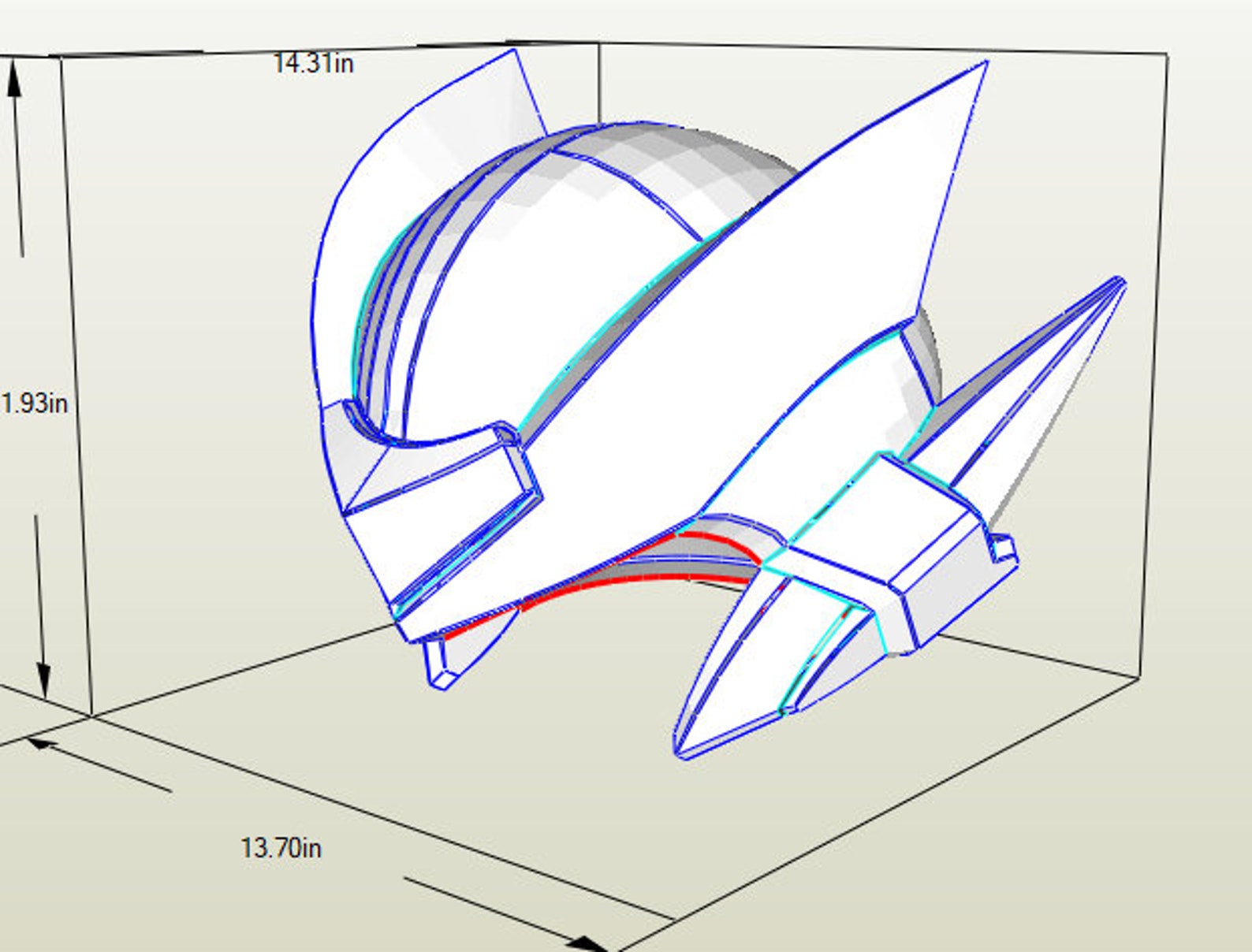 Megaman Zero Helmet | Etsy