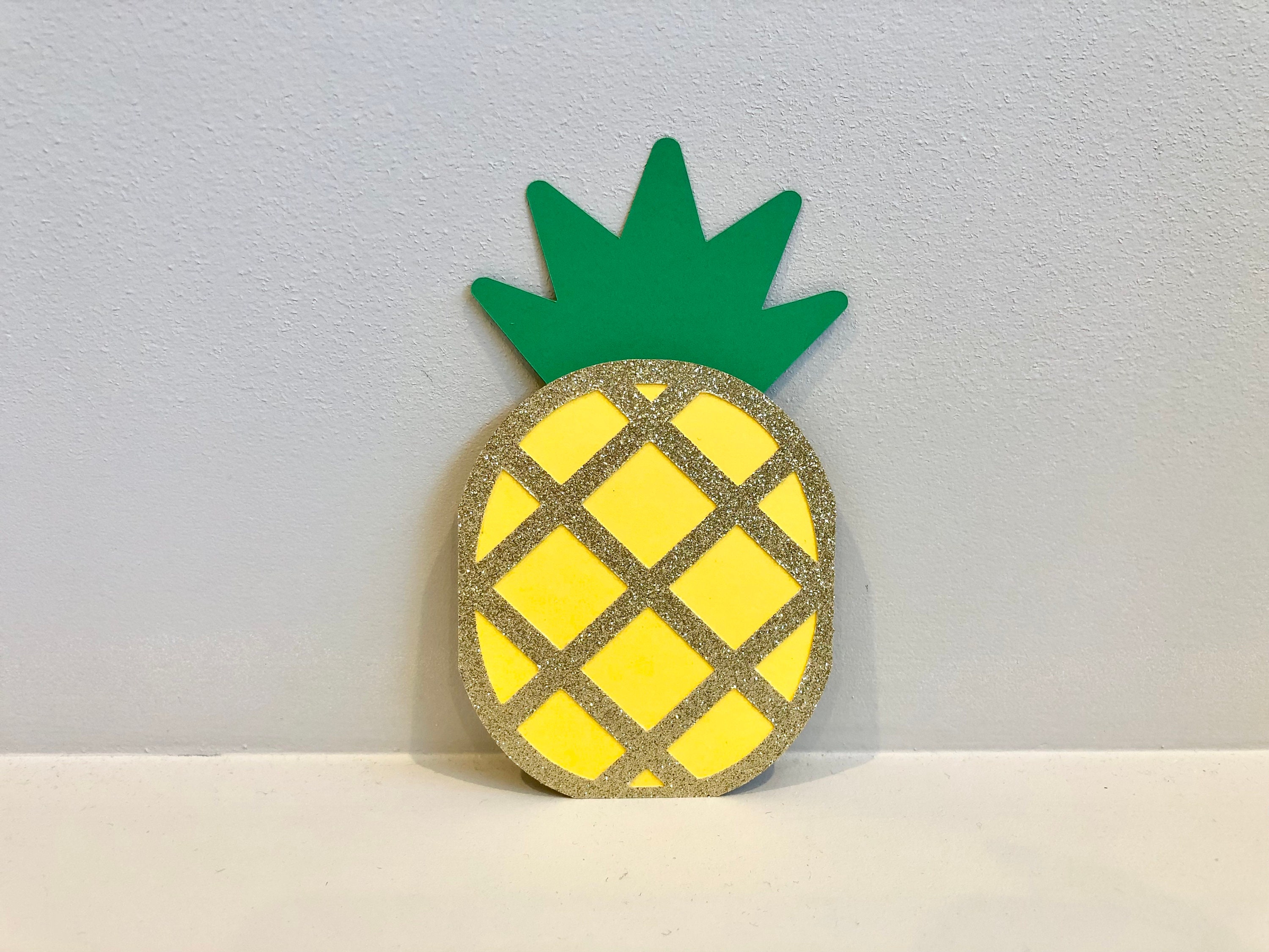 Pineapple Gift Card Holder Svg Template Download Cut File - Etsy