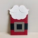 Santa Gift Card Holder Svg Template Download Cut File - Etsy