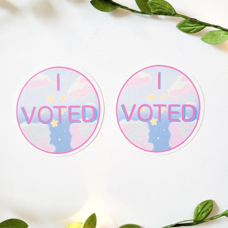 "i Voted" Stickers - Etsy