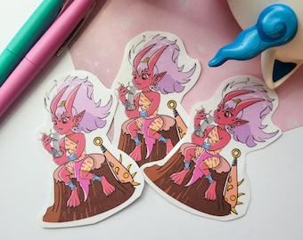 Cute Oni Girl - Etsy