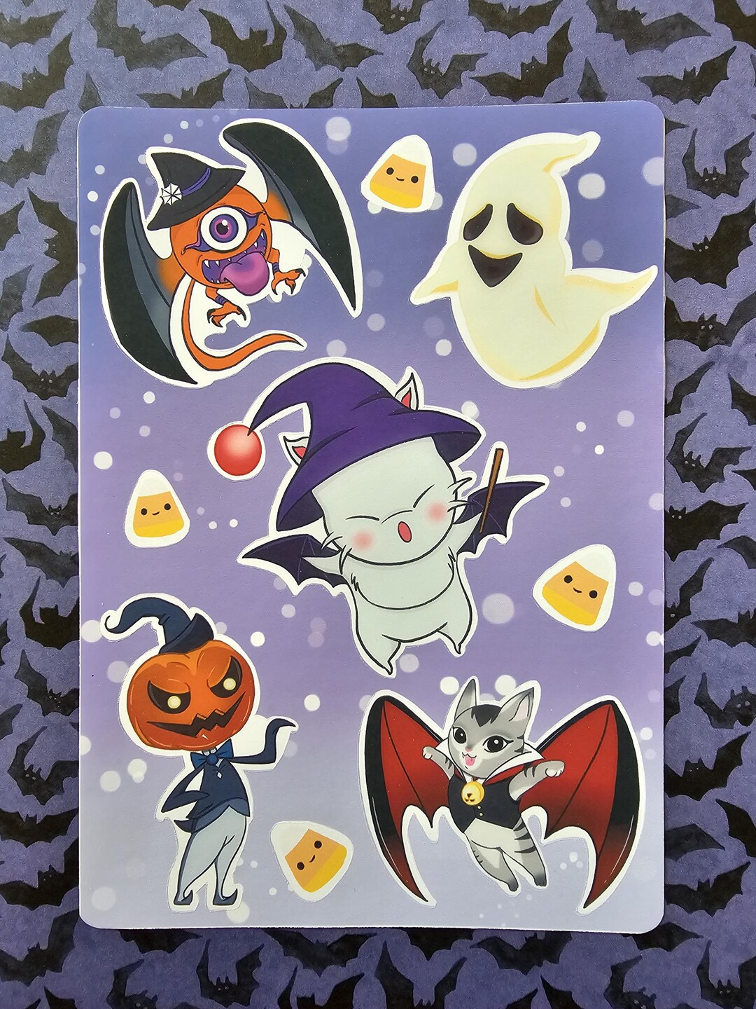 All Saint's Wake Final Fantasy 14 Cute Spooky Moogle and Friends Kiss ...