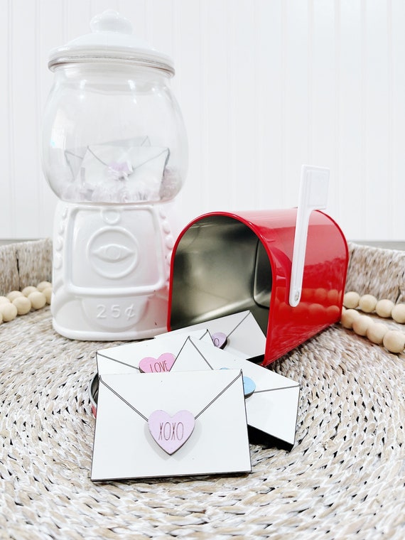 Mini love letters envelopes jar filler Decorative Trays Home & Living ...