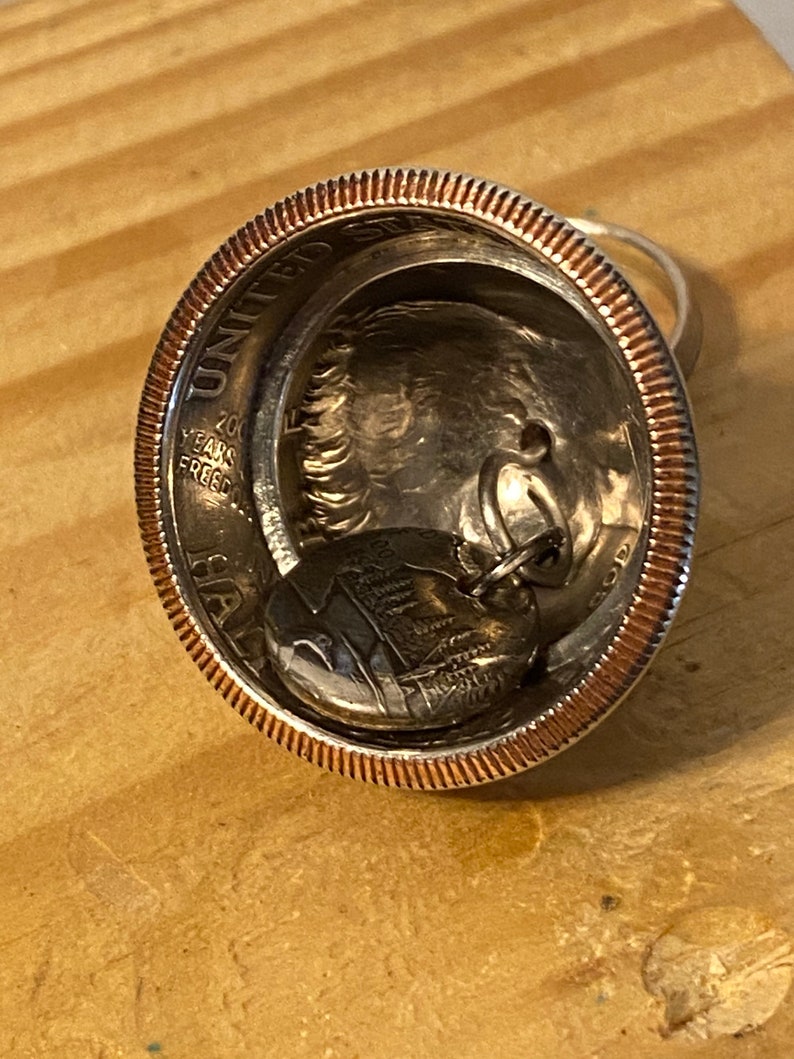 Handmade Half Dollar Coin Bell - Etsy
