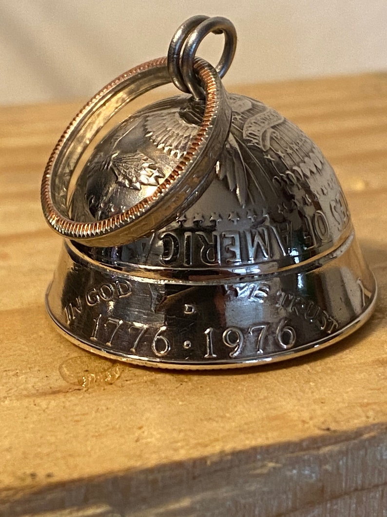 Handmade Half Dollar Coin Bell - Etsy