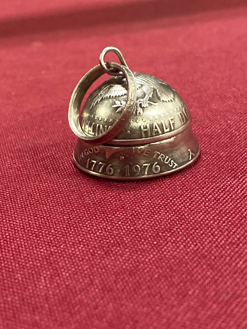 Handmade Half Dollar Coin Bell - Etsy