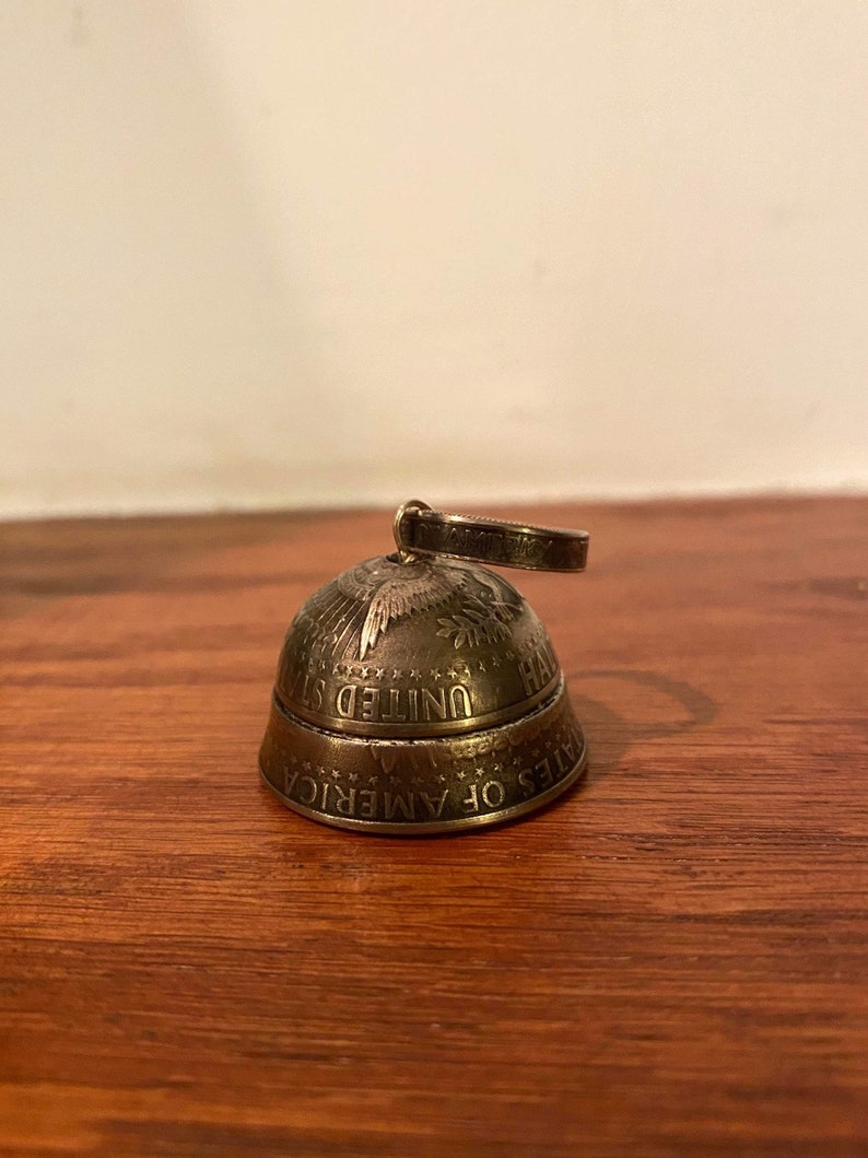 Handmade Half Dollar Coin Bell - Etsy