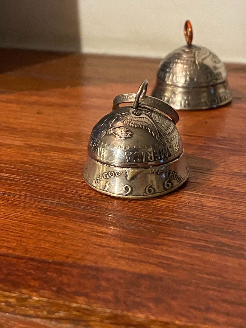 Handmade Half Dollar Coin Bell - Etsy