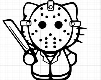 Jason Voorhees Decal | Etsy
