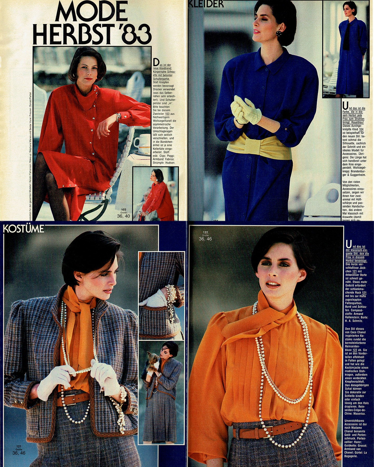 Burda Vintage Magazine September 1983 Shirt Blouse 80s Fashion - Etsy