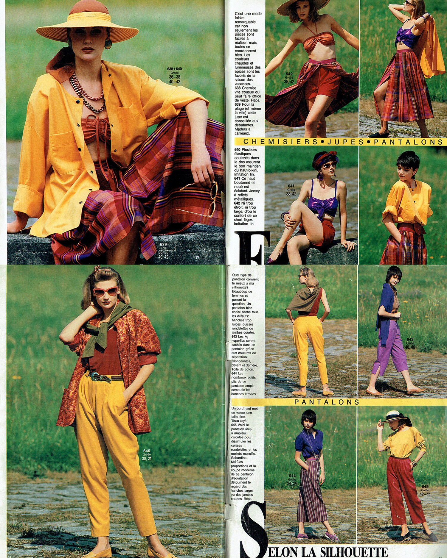 Burda Magazine Vintage 1987 Fall French Special Edition Blouse - Etsy UK