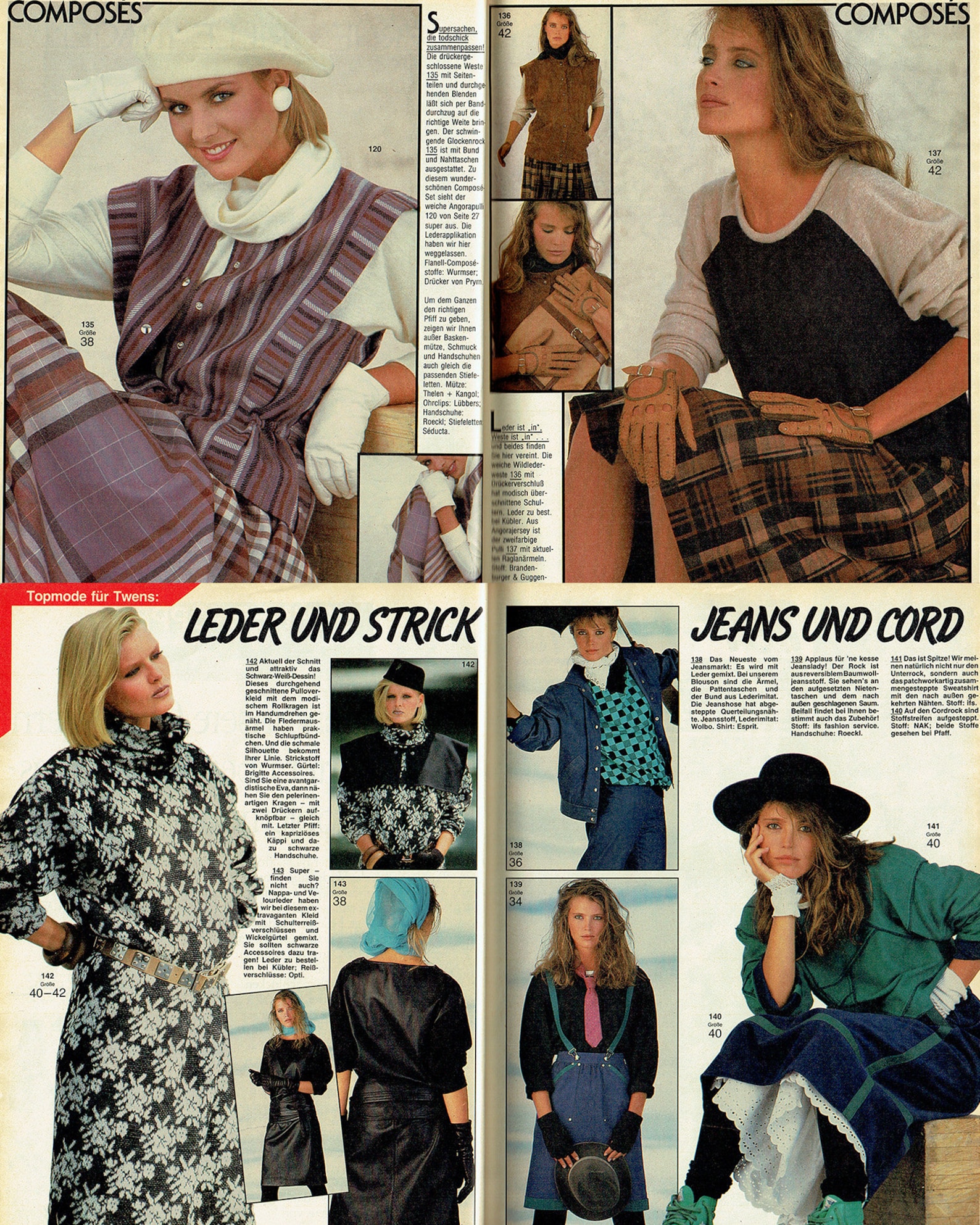 Burda Vintage Magazine September 1983 Shirt Blouse 80s Fashion - Etsy