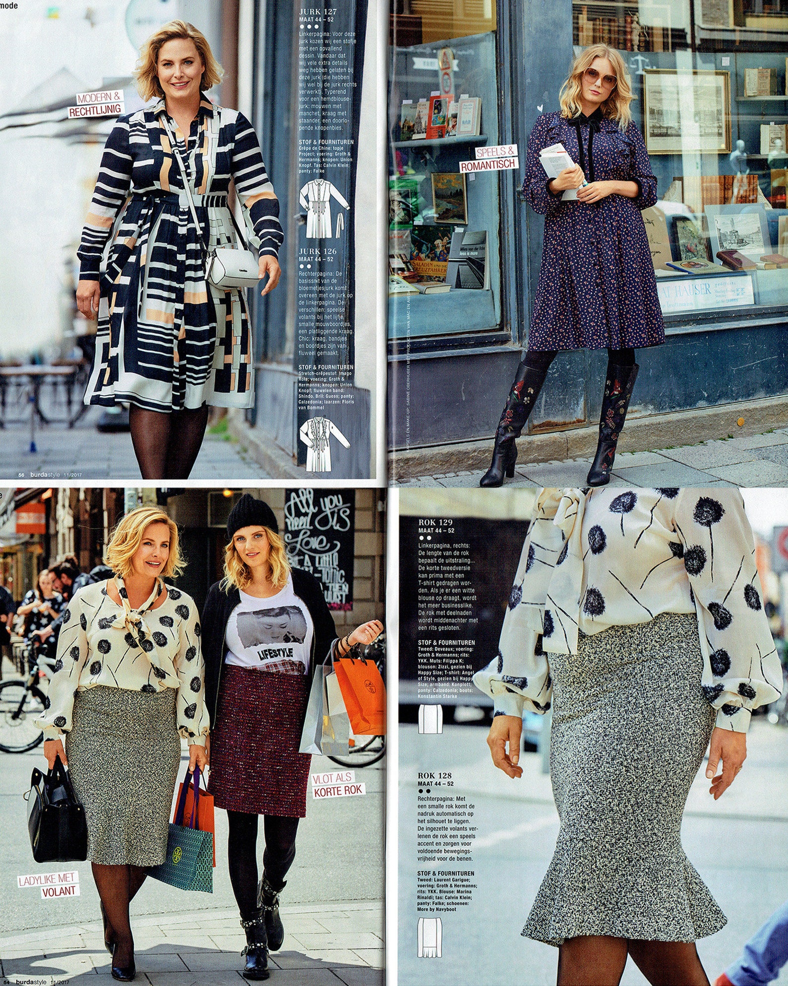 Burda Style Magazine 2017 October Fall Autum Winter Dutch - Etsy