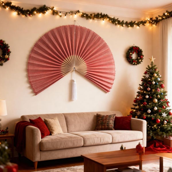 Large Japanese Fan - Etsy
