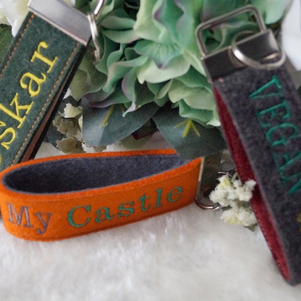 Felt Keychain - Etsy