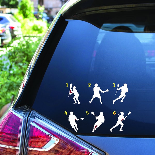 Lacrosse Decal - Etsy